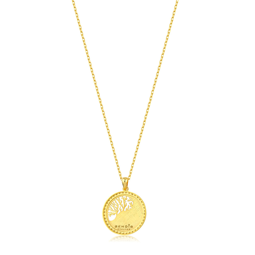 14K Gold Mini Tree Of Life (Personalized) – Bendis Design